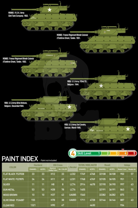 Battle-Models > Academy 13501 M36B2 US Army Battle of the Bulge 1:35